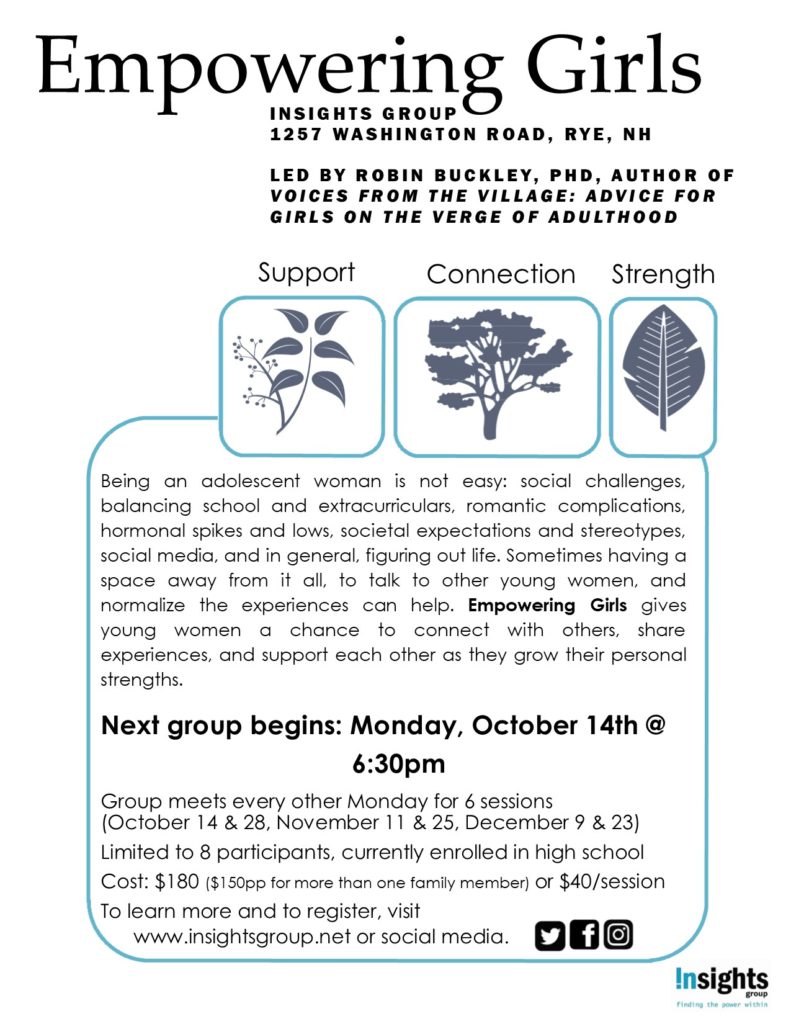 Empowering Girls - Insights Group Psychological Services